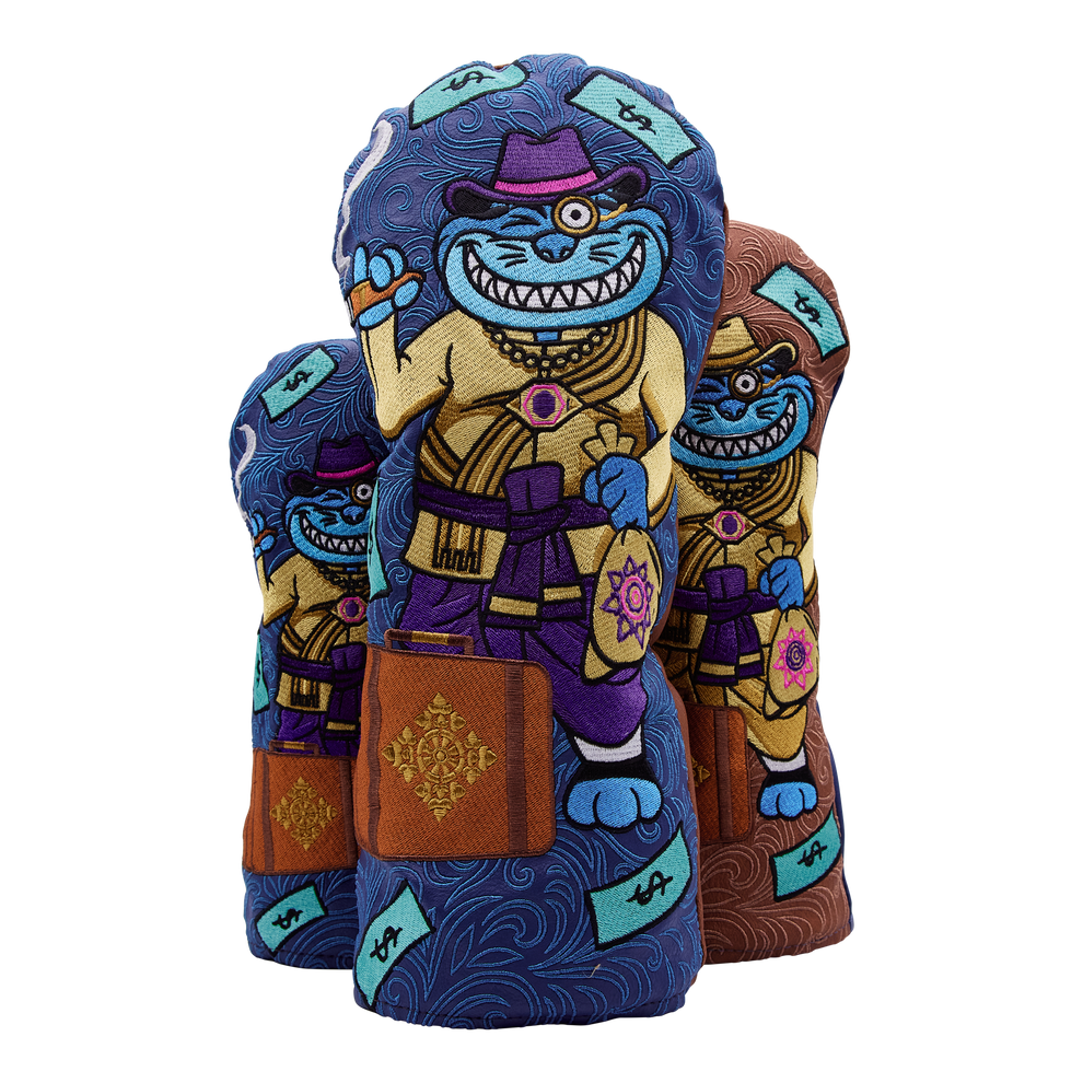 Holiday Gangster Cat Wood Set – ベティナルディゴルフ